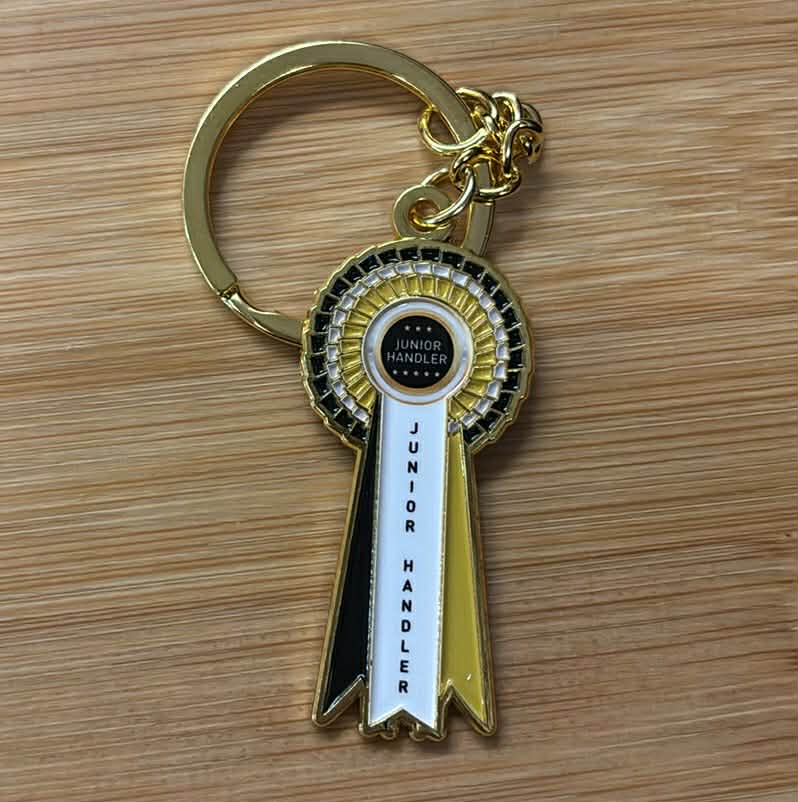 Junior Handler Mini Brag Tag Keyring | Awardboard Shop